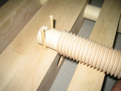 A Simple Bookbinder's Laying Press and Plough